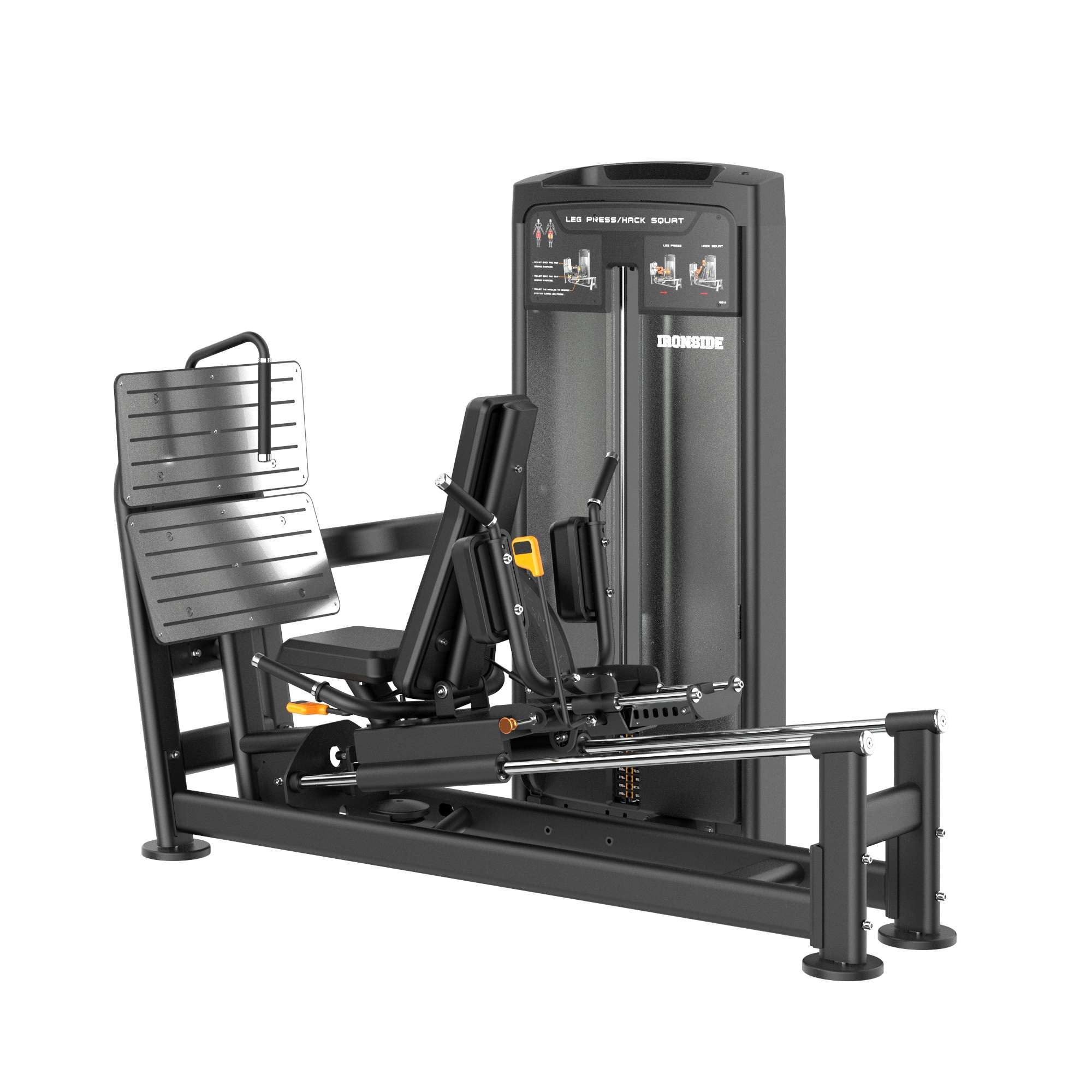 Dual Horizontal Leg Press & Hack Squat IRONSIDE Luxe – Ironside Chile